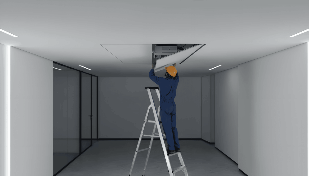 Skyhatch ceiling access panel trapdoor system - IQUBX